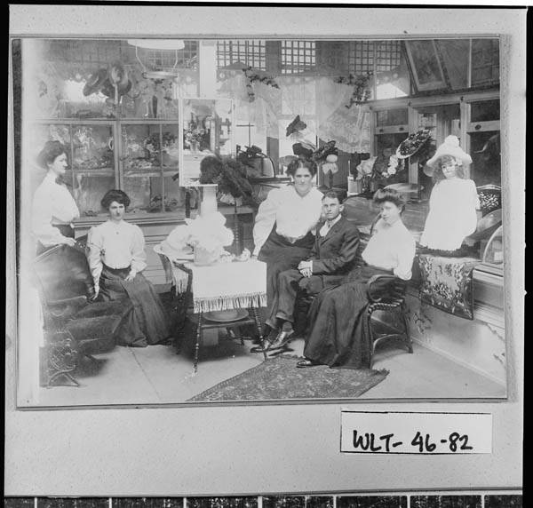 Social_Circle_1906_Interior_of_the_millinery_department_at_Robinson ...