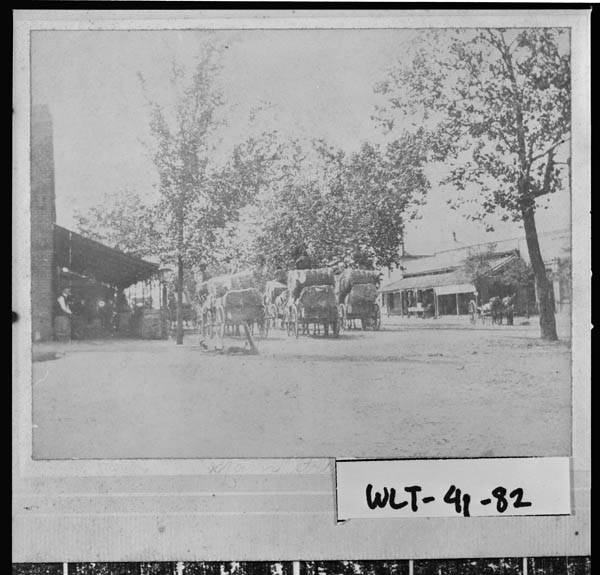 Social_Circle_Oct_1898_Wagons_loaded_with_bales_of_cotton_on_Cherokee ...